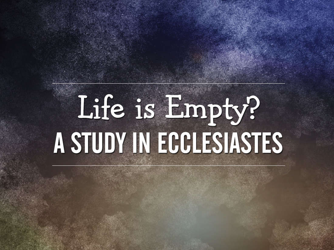 Wisdom Notes (Part 2) | Emmanuel Baptist Church